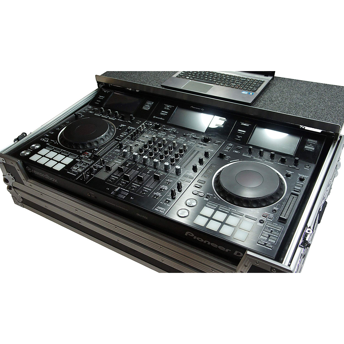 Harmony Audio HCDDJRZXLT Flight Glide Laptop Stand DJ Custom Case Compatible with Pioneer DDJ-RZX