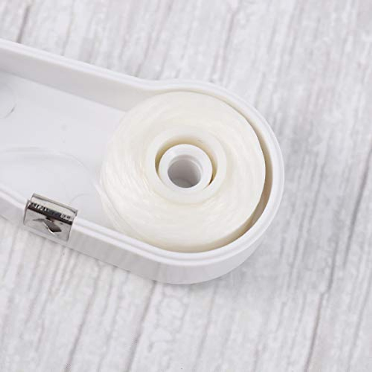 ARTIBETTER 2pcs Dental Floss Holder with 2pcs 30 Meters Dental Floss Dental Floss Replacement Rack for Oral Care (Blue)