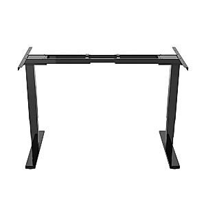 Monoprice 143562 Sit-Stand Desk, Black