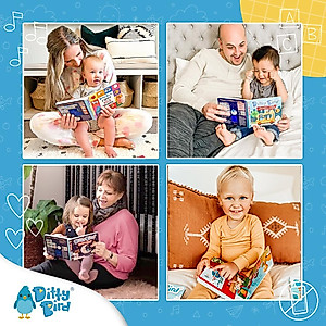 Ditty Bird Chinese Nursery Rhymes Book Children Songs Edition | Bilingual Musical Book for Toddlers, English & Chinese | Fun, Interactive Sound Books for Babies & Toddlers | Mandarin Book for Learning