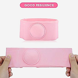 ZJchao Hernia Belt for Babies, 2-piece Hernia Belt Treatment For Hernia Therapy For Children Umbilical Hernia Belt for Newborns Infant Newborn Belt(Rosa)