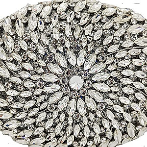 ZLXDP Hollow Out Dazzling Crystal Women Evening Bags Hard Case Ladies Party Clutch Wedding Handbag (Color : E, Size : 1)