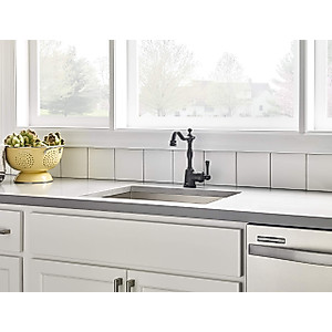 Gerber D150557BS Bar Faucet, Satin Black