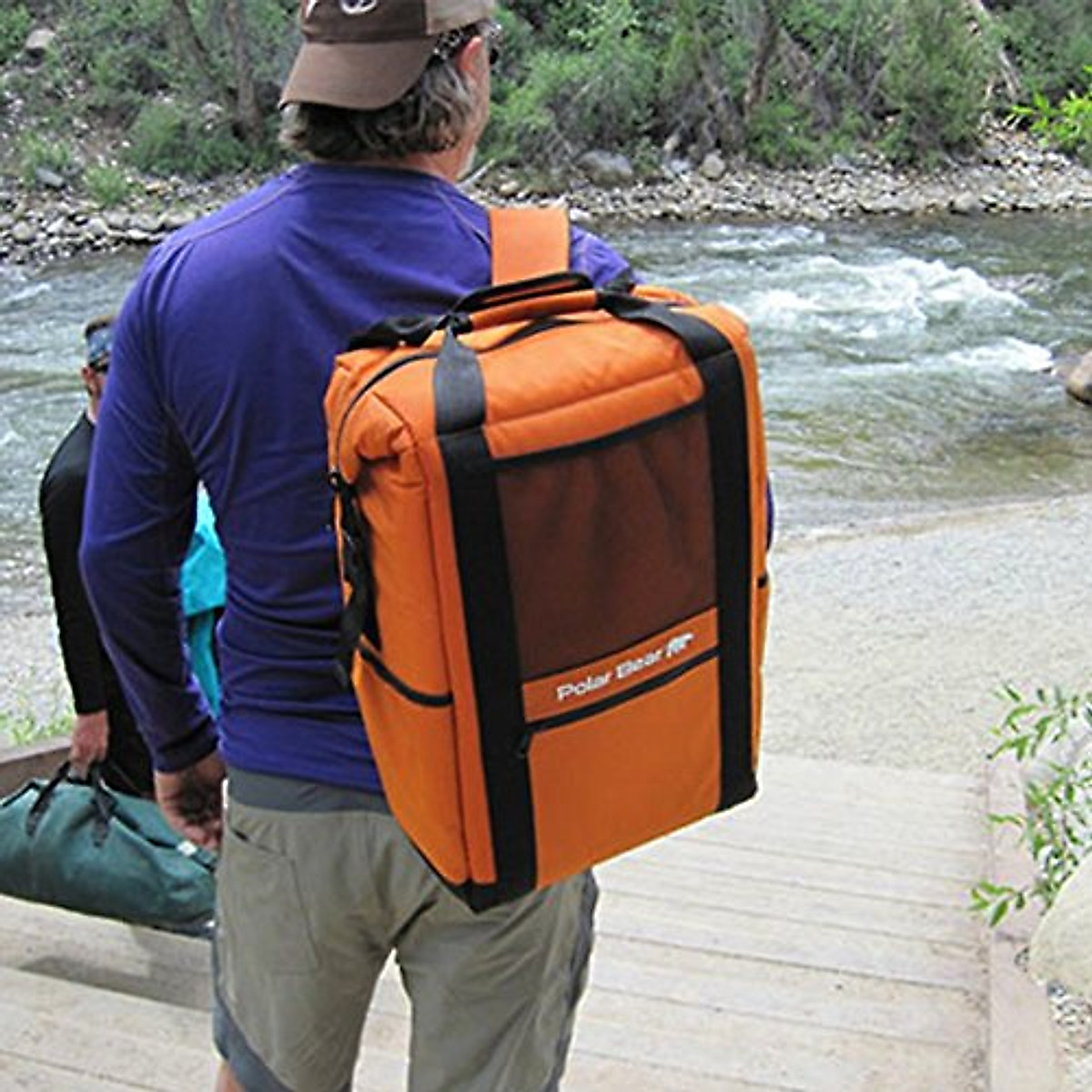 Polar Bear Coolers 24 Pack Original Nylon Soft Cooler Bag Insulated Leak Proof Beach Cooler Bag, Ice Cooler Bag for Travel | Heavy Duty Bag Cooler, Portable Cooler Bag | Sweat Proof