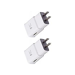 Original Samsung Adaptive Fast Charging Wall Adapter for Galaxy Galaxy S8 S9 Plus Note 8 (2 PACK)