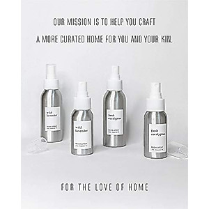 Craft & Kin Eucalyptus Room Spray, Fall Room Spray, Eucalyptus Essential Oil Spray, Eucalyptus Linen Spray for Pillows, Eucalyptus Spray Room, Holiday Room Spray, Christmas Room Spray 3.4 oz