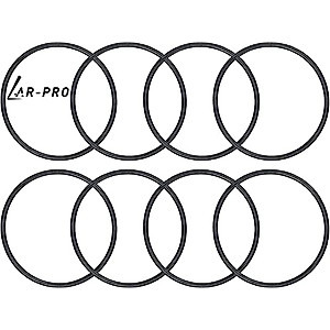 AR-PRO 8-Pack CLX200K Replacement O-Ring | Compatible with Hayward Pool Chlorinator Lid CL200/CL220, Exact Fit, Made of Premium, Heavy Duty Rubber