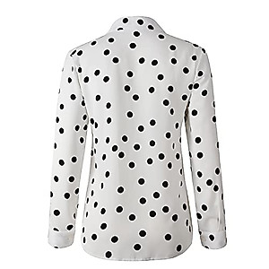 Beninos Women's Casual Blouses Long Sleeve Button Down Shirt (206388, M)