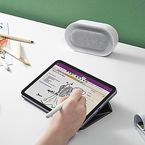 tomtoc Smart Folio Cover for iPad Mini (6th Gen), Ultra-Slim Lightweight Magnetic Protective Shell Stand Case with Multi-Viewing Angles, Fit New iPad Mini 6 8.3-inch 2021, Auto Wake/Sleep, Black