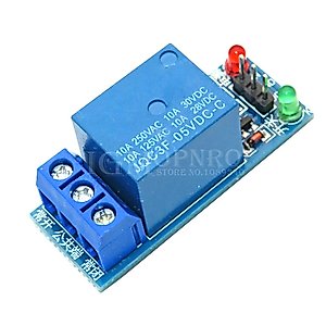 5pcs 1 Channel 5V Low Level Trigger One 1 Channel Relay Module Interface Board Shield for PIC AVR DSP ARM MCU Arduino