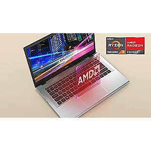 Acer Aspire 3 A315-24P-R7VH Slim Laptop | 15.6" Full HD IPS Display | AMD Ryzen 3 7320U Quad-Core Processor | AMD Radeon Graphics | 8GB LPDDR5 | 128GB NVMe SSD | Wi-Fi 6 | Windows 11 Home in S Mode