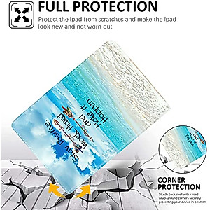 iPad Mini 6 Case, iPad Mini 2021 6th Generation Case Auto Sleep/Wake Multi-Angle Stand for iPad Mini 6th Gen 8.3 Inch , Stay Positive Work Hard Make It Happen Arrow Print