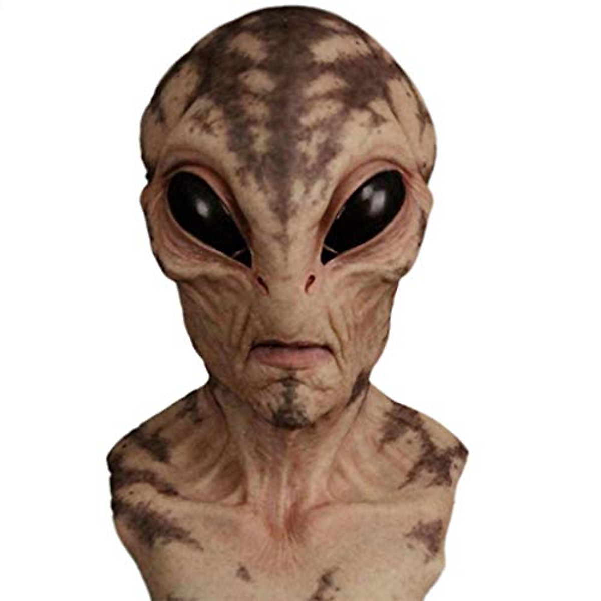 IAMAGOODLADY Halloween Decorations,Halloween Alien Mask Scary Horrible Horror Alien mask Mask,Spooky Party Carnival Supplies,Scary Ghost Creepy Decor Halloween Ornament