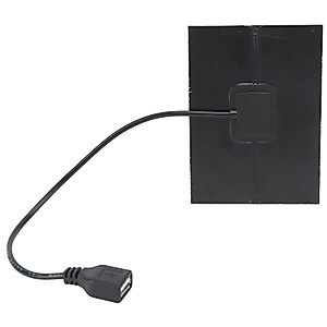 3W 5V Mini Solar Panel for Smart Phone, Small Fans, Outdoor, Portable Polysilicon Solar Photovoltaic Panel