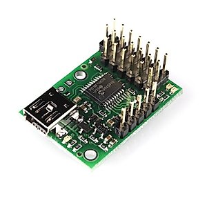Pololu-1350 Micro Maestro 6-Channel USB Servo Controller (Assembled)