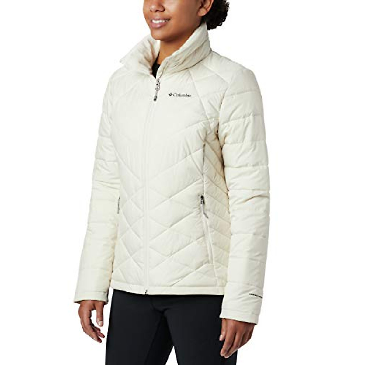 Columbia Womens Heavenly Jacket Chalk, Large
