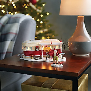 Department 56 Snow Village Lot 60 Christmas Court Mobile Home Lit Building, 11 Inch, Multicolor