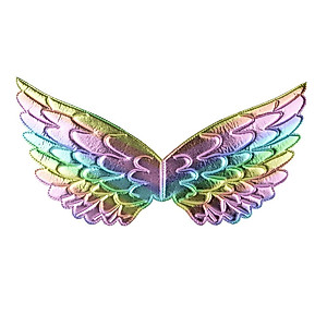 Cuteshower Unicorn Tutu Costume for Girls Halloween LED Light Unicorn Dress Birthday Party Outfit Princess Dress with Wings Rainbow 3-4Years