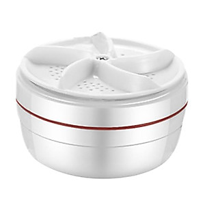 HOOTNEE 3pcs Mini Washing Machine Tiny Washing Machine Manual Washer for Laundry Mini Portable Washing Machine Portable Washer Sink Washing Machine Mini Lavadora Mini Washer White Plastic