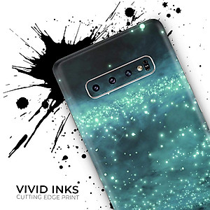 DesignSkinz Trendy Green Space Surface Protective Vinyl Decal Wrap Skin Cover Compatible with The Samsung Galaxy S20 (Screen Trim & Back Glass Skin)