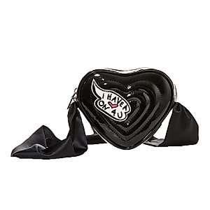 Betsey Johnson Heart 4 You Crossbody, Black