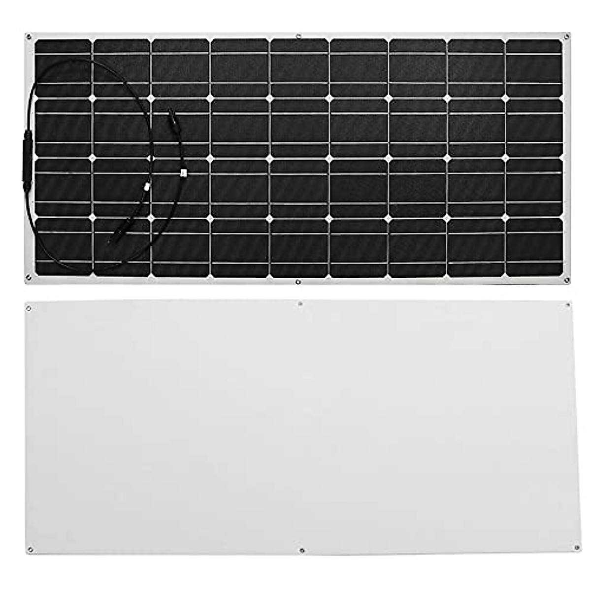 SISHUINIANHUA 1000W/500W Solar Panel 18V ETFE Technology Flexible Solar Cell DIY Cable Waterproof Outdoor Car RV Rechargeable Power System,1000w