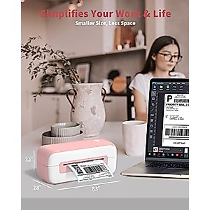 Phomemo 4x6 Thermal Label Printer for Shipping Labels - Thermal Label Maker Work with Windows,Mac,Linux&Chrome OS, Thermal Label Printers for Amazon, TikTok, Ebay, Shopify, Etsy, UPS, USPS, FedEx, DHL