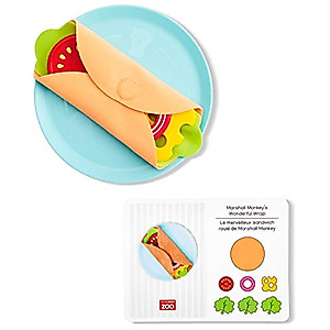 Skip Hop Play Food Set, Zoo Little Chef Meal Kit