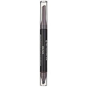 Revlon ColorStay 2-in-1 Angled Kajal Eyeliner, Waterproof Eye Makeup with Smudge Brush for Smokey Eyes, Fig (102), 0.01 oz