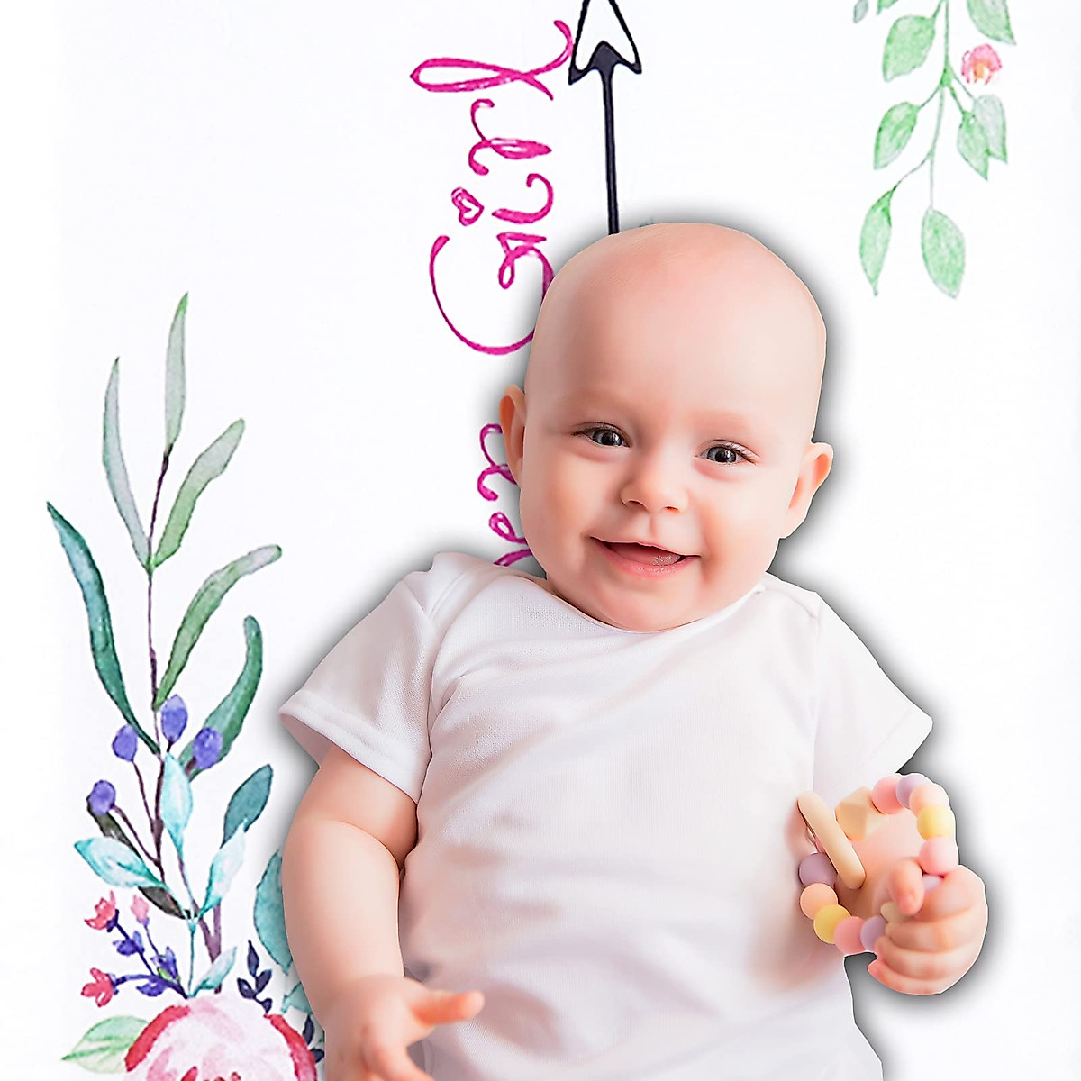 Jundetye Changing Pad Cover for Baby Girls Soft Stretchy Diaper Changing Table Pad Covers, Sister