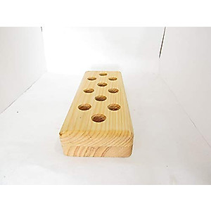 Bowl banger stand holder organization, 10mm 14mm 18mm bubble cap tray, pipe slide storage, wood display, Banger Bud