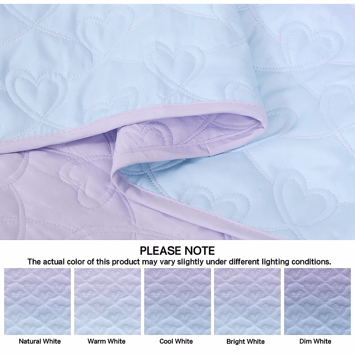 SCHNAUZER HOME Quilt Set Twin Size 2 Piece, Bailey Printed Bedding Coverlet Set, Lightweight Soft Reversible Bedspread Sets for All Season (1 Quilt & 1 Pillow Shams)