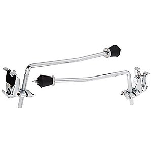 DW DWSM2224 Clamp-On Bass Drum Hoop Spur System,Black Metallic