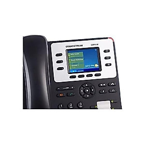 Grandstream Enterprise IP Telephone GXP2130 (2.8" LCD, POE, Power Supply Included) , Black