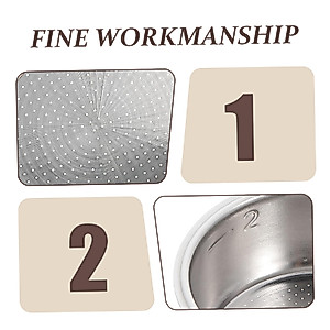 HOLIDYOYO Coffee Filter Espresso Tea Filters Coffee Maker Filter Cafeteras Expresso Dish Drying Rack Coffee Concentrate Coffee Machine Filter Basket Pasta Strainer Silver Stainless Steel