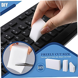 Magic Eraser Sponge 100PCS Magic Sponges for Cleaning Eraser Pad 4x2.4x0.8 Inch All-Purpose Power Scrub Non-scratch Cleaning Sponge for Kitchen Bathroom Wall