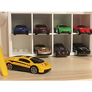 Die-cast Alloy Vehicle Cars, Set of 8 Diecast Toy Vehicles, Great Collectable for All Ages, Alloy Toy Cars