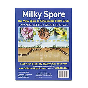 St. Gabriel Organics Gardener's Supply Company Milky Spore 40 Oz