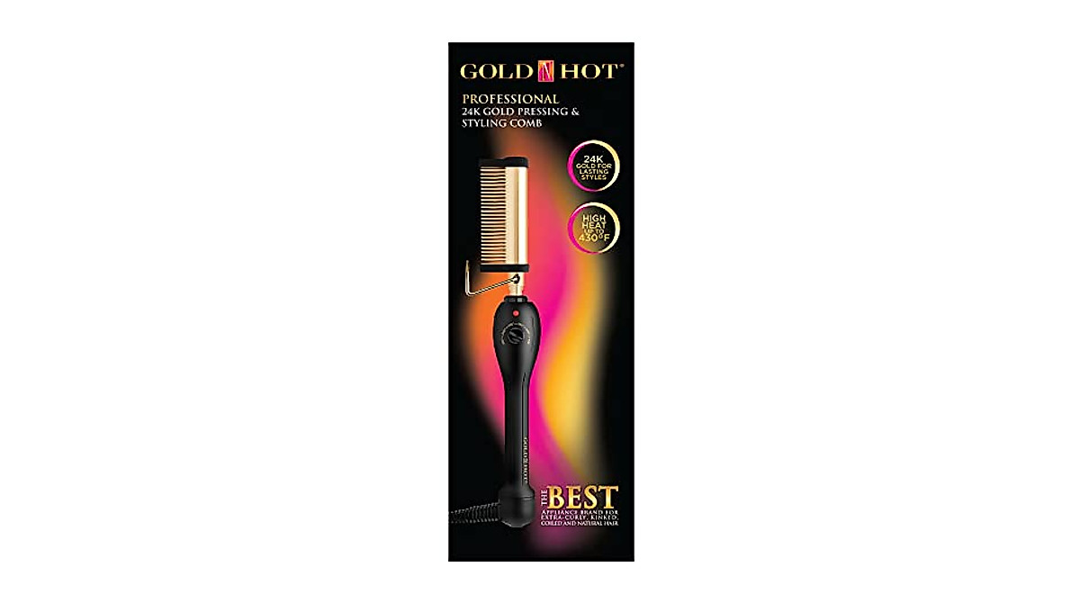 Gold N Hot Professional 24K Gold Styling Comb