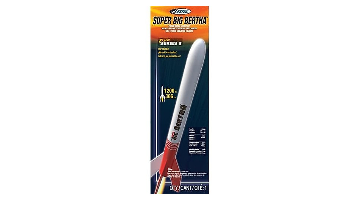 Estes Super Big Bertha Rocket Kit - High-Performance Model for All