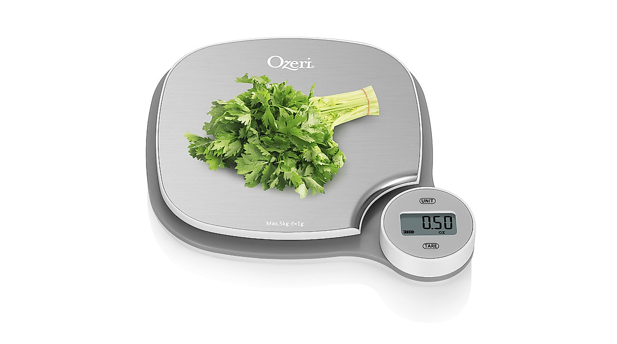 Ozeri Battery-Free Kitchen Scale - Kinetic Technology