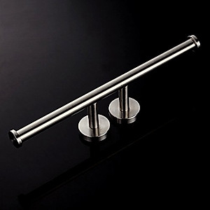 OMOONS Stainless Steel Towel Bar,Creative Multifunctional Single Rod Towel Rail