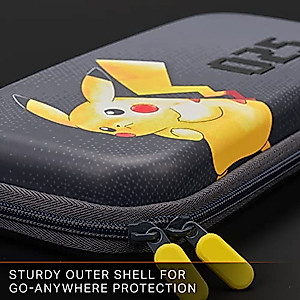 PowerA Protection Case for Nintendo Switch or Nintendo Switch Lite - Pikachu 025, Protective , Gaming , Console Case, Pikachu -