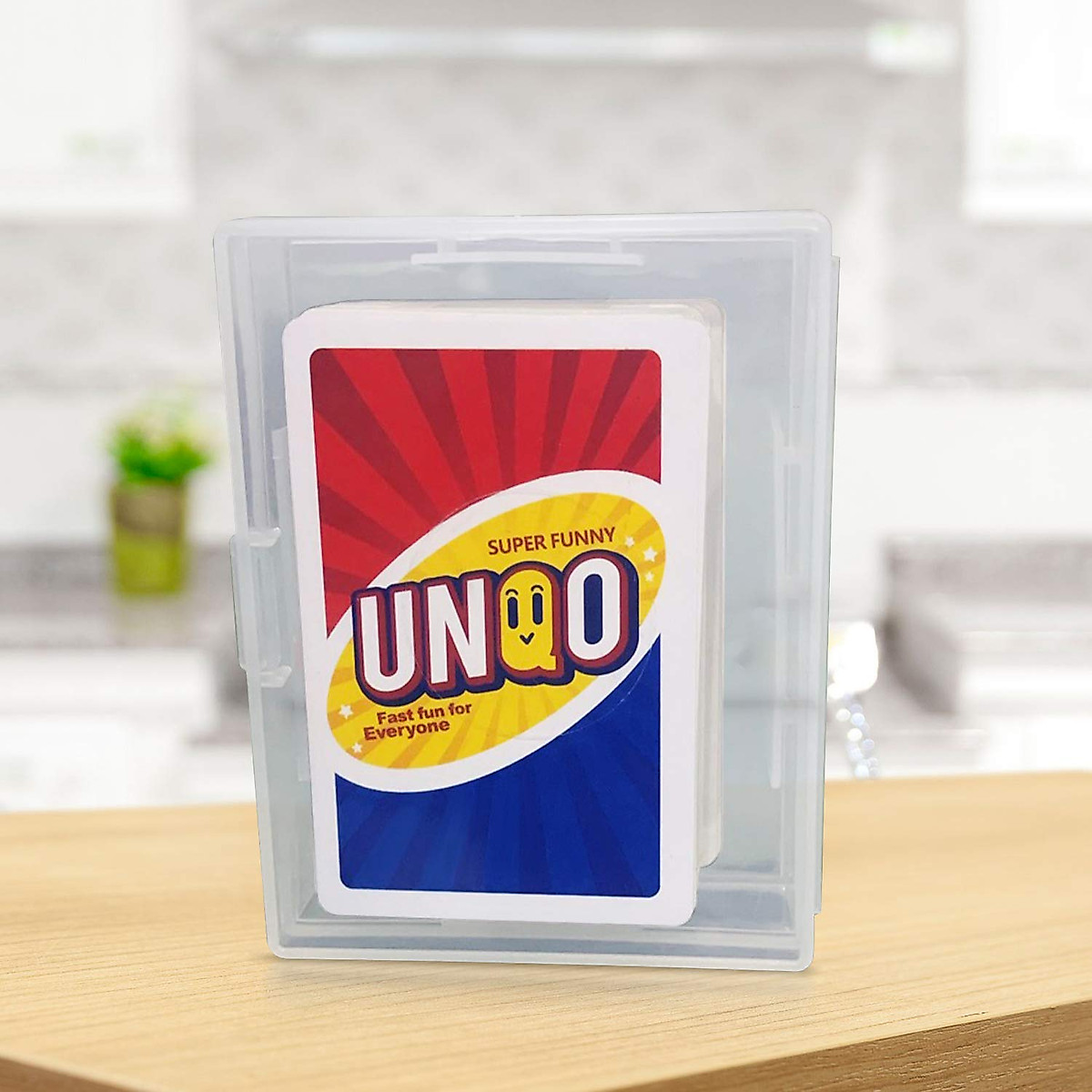 Skylety Playing Card Case Holder Playing Card Box Card Game Organizers and Storage Containers Deck, Snaps Closed for Gaming Cards(36 Pieces)