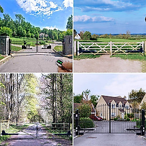 UAYESOK 433Mhz Omni External Antenna for Remote Distance up to 1000 ft+, 3dbi Garage Door Electric Gate Opener Signal Booster, 433Mhz SMA Male GSM GPRS Aerial Device Receivers Alarm System