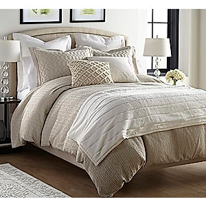 Crafted by Catherine Ivory Channel Cut Faux Rabbit Fur Throw 50" x 60"