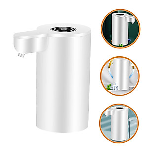 Uonlytech 4 Sets Barreled Water Pump Automatic Water Dispenser Portable Water Dispenser Water Machine Dispenser for Home Portable Water Fountain Water Bottle Pump Dispenser Water Jug Pump Pp