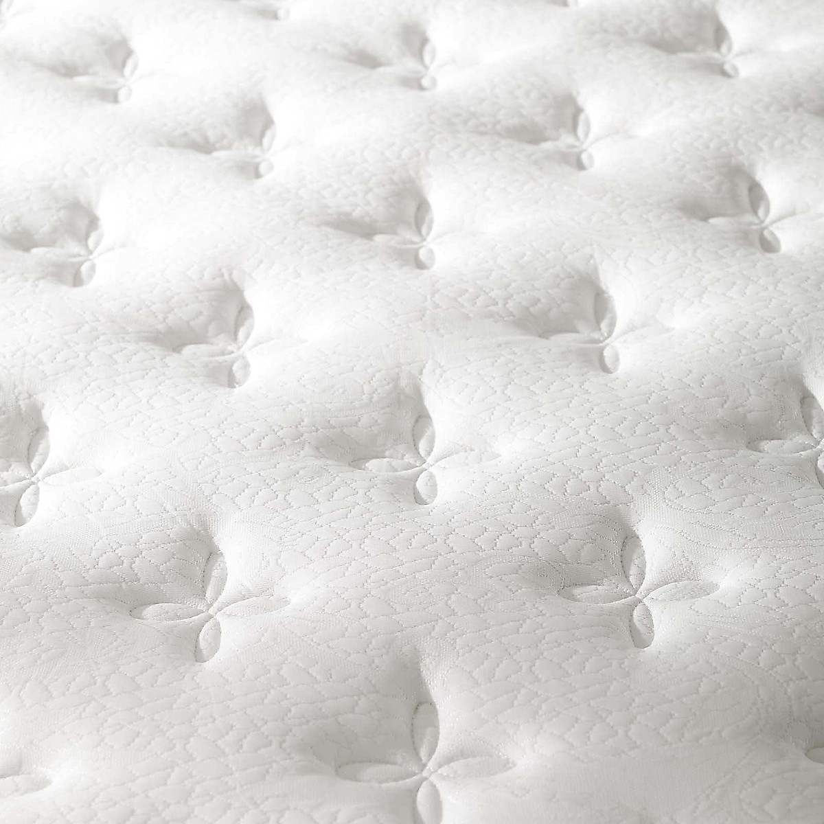 Modway Jenna 8” Innerspring and Memory Foam Queen Mattress With Individually Encased Coils