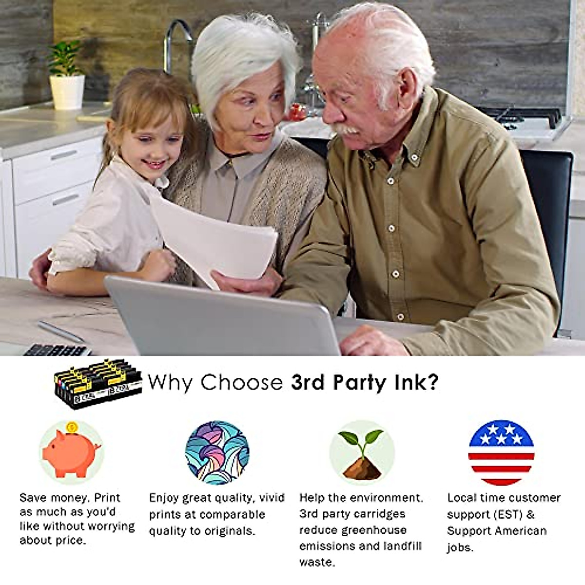 Limeink 10 Pack Compatible 711XL 711 High Yield Ink Cartridges (4 Black, 2 Cyan, 2 Magenta, 2 Yellow) for HP Designjet T120 T520 Printer