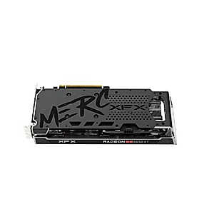XFX Speedster MERC308 Radeon RX 6650XT Black Gaming Graphics Card with 8GB GDDR6 HDMI 3xDP, AMD RDNA 2 RX-665X8TBDY